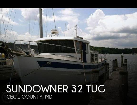32' Sundowner 32 Tug-1987-Cecilton-100738485